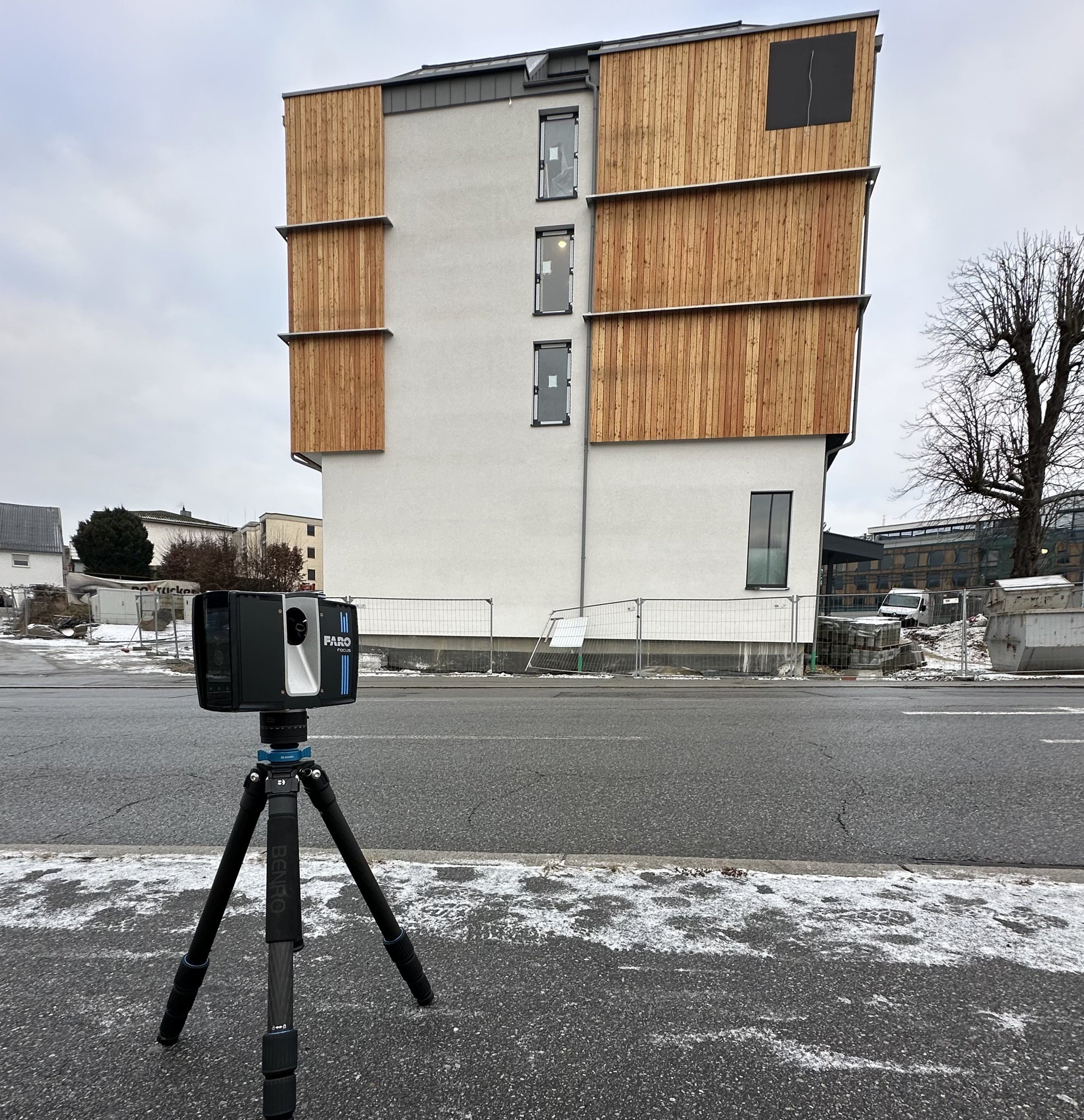 Digitale Bestandsaufnahme mit 3D-Laserscanner für Architekten – Kühberger Metalltechnik GmbH